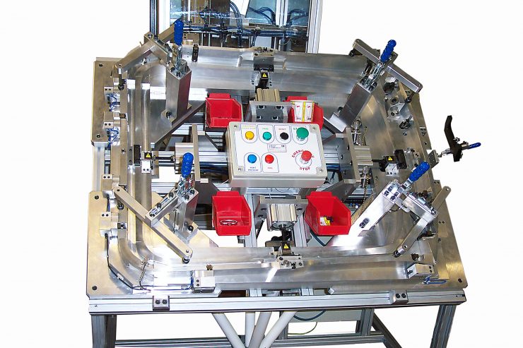 Automotive part - Clip Assembly Jig - Specialist Tooling Technologies