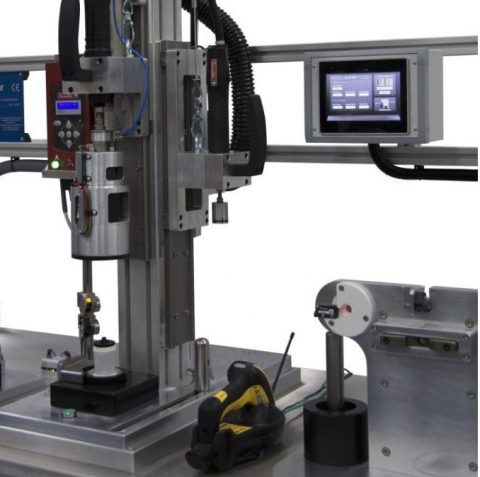 CNG Filter manual assembly station - Specialist Tooling Technologies LTD